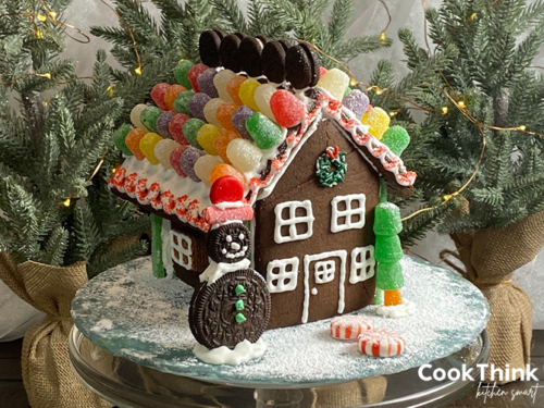 Amazing Oreo Gingerbread House - CookThink
