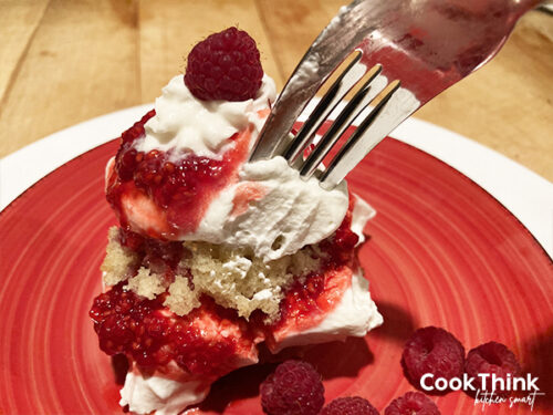 Raspberry Shortcake Recipe - CookThink