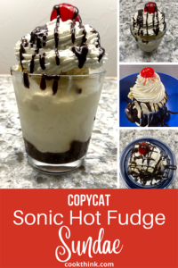 Copycat Sonic Hot Fudge Sundae - It's So Tasty! - CookThink