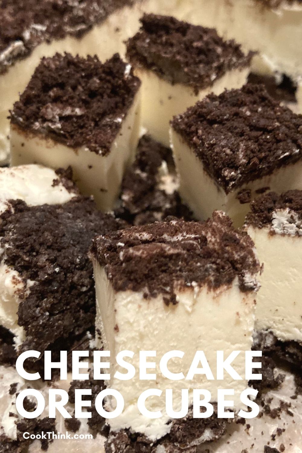 Cheesecake Oreo Cubes: The BEST Snack Bites - CookThink