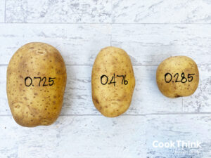 How Much Does a Potato Weigh with Photos and Chart - CookThink