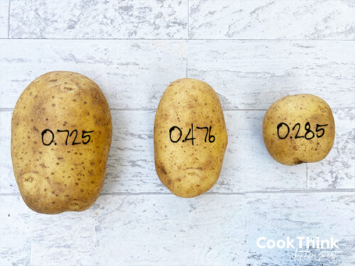 How Much Does a Potato Weigh with Photos and Chart - CookThink