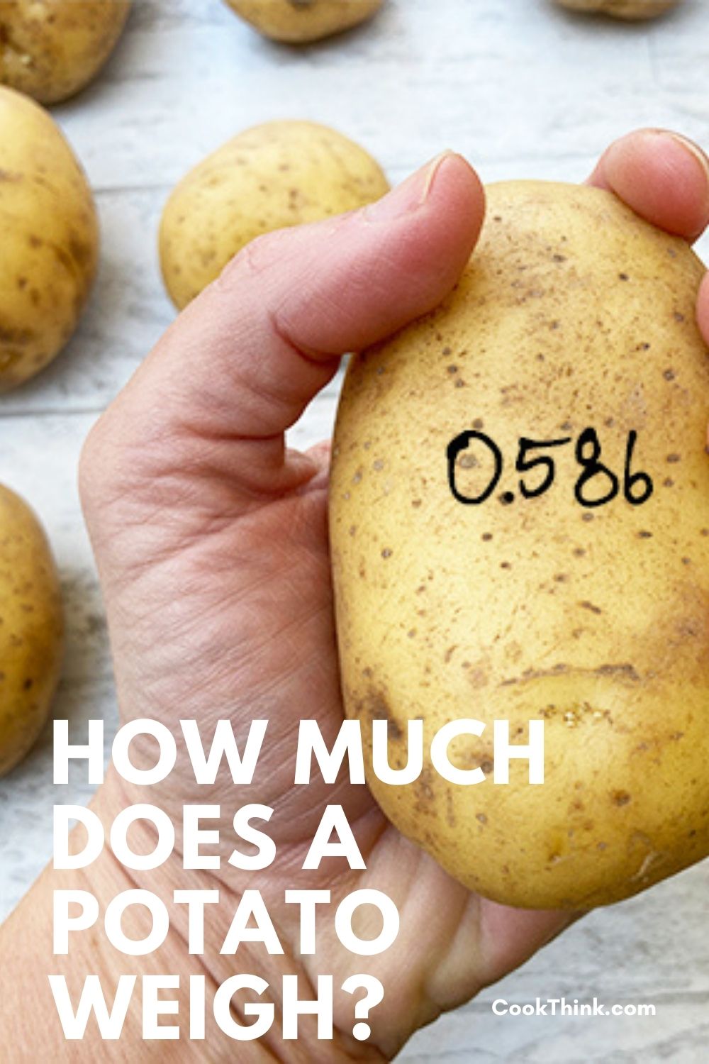 How Much Does a Potato Weigh with Photos and Chart - CookThink