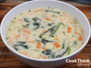 Easy Chicken Florentine Soup - CookThink