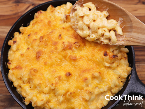 The Best Cast Iron Mac and Cheese - CookThink